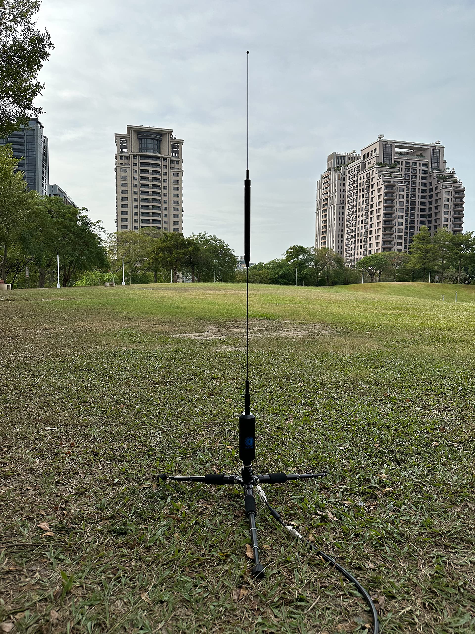 GRA-750B 7-56MHz Wideband Broadband HF Vertical Mobile Antenna, 120W(SSB), 40W(FM), 48.03 inch, PL259