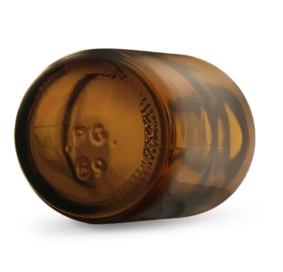Premium Amber Glass Boston Round Bottles, 1/2 oz (15ml) Capacity - Durable, UV-Protective 5-Pack with Leak-Proof Black Cone-Lined Caps - Perfect for Essential Oils - Perfumes