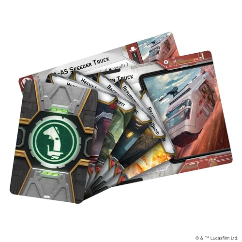 Star Wars: Legion A-A5 Speeder Truck Unit Expansion - Rugged Combat Transport! Tabletop Miniatures Strategy Game for Kids and Adults, Ages 14+, 2 Players, 3 Hour Playtime, Made by Atomic Mass Games