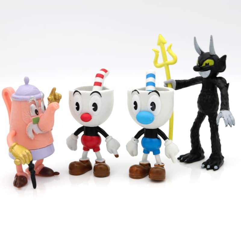 BoneKnight Gaming Action Figures (6Pcs/Set),Gift for Kids Halloween Thanksgiving Christmas Birthday Gifts