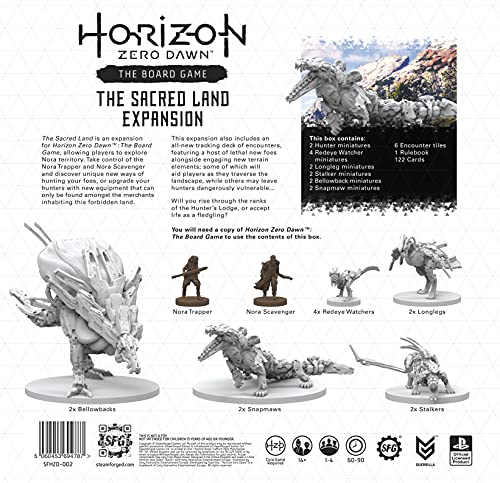 Steamforged Games Horizon Zero Dawn The Board Game - The Sacred Land Expansion, Multi
