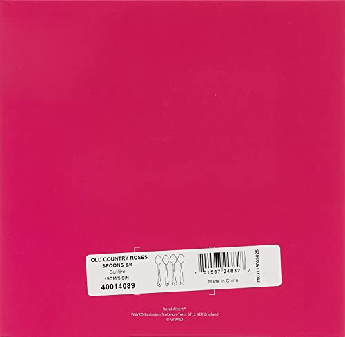 Royal Albert Old Country Roses Spoon Set of 4