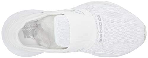 New Balance Fresh Foam Roav V1 Bungee Running Shoe, Nb White/Light Aluminum, 3 US Unisex Little Kid