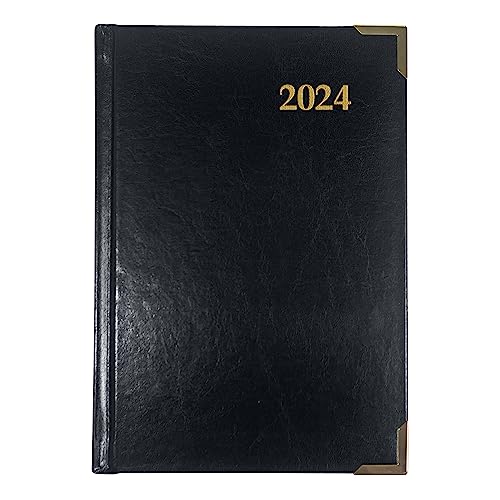 Brownline 2024 Executive Daily Planner, Appointment Book, 12 Months, January to December, Sewn Binding, 7.125" x 4.875", Trilingual, Assorted Colors (CBE504.ASX-24)