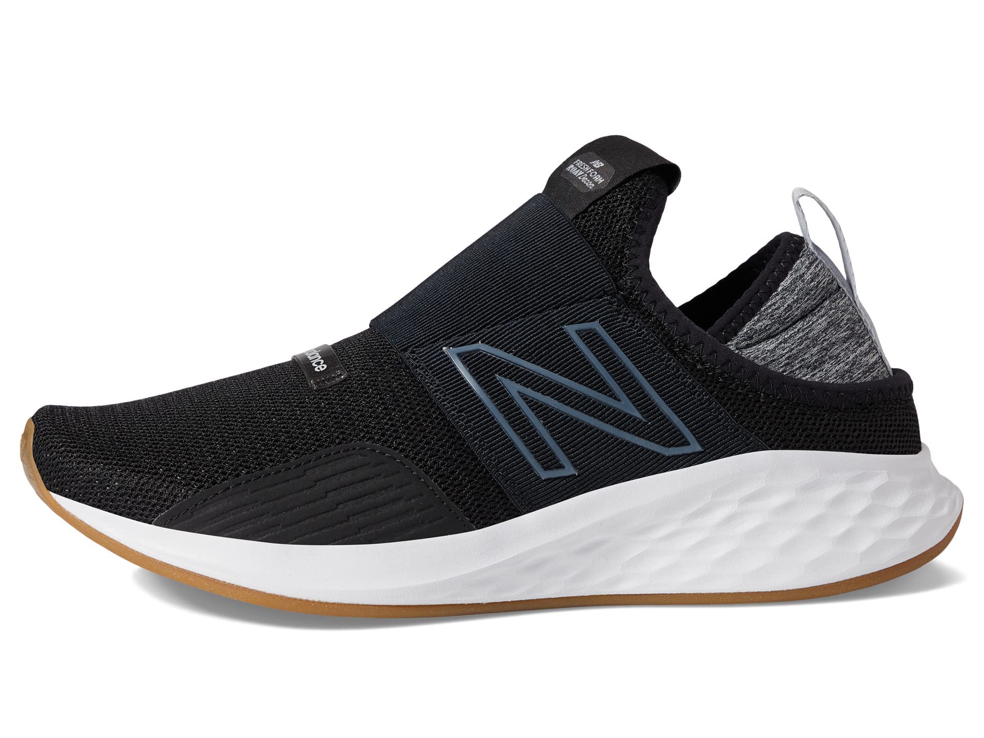 New Balance Men's Fresh Foam Roav Decon V1 Sneaker, Black/Magnet/Silver Mink, 13