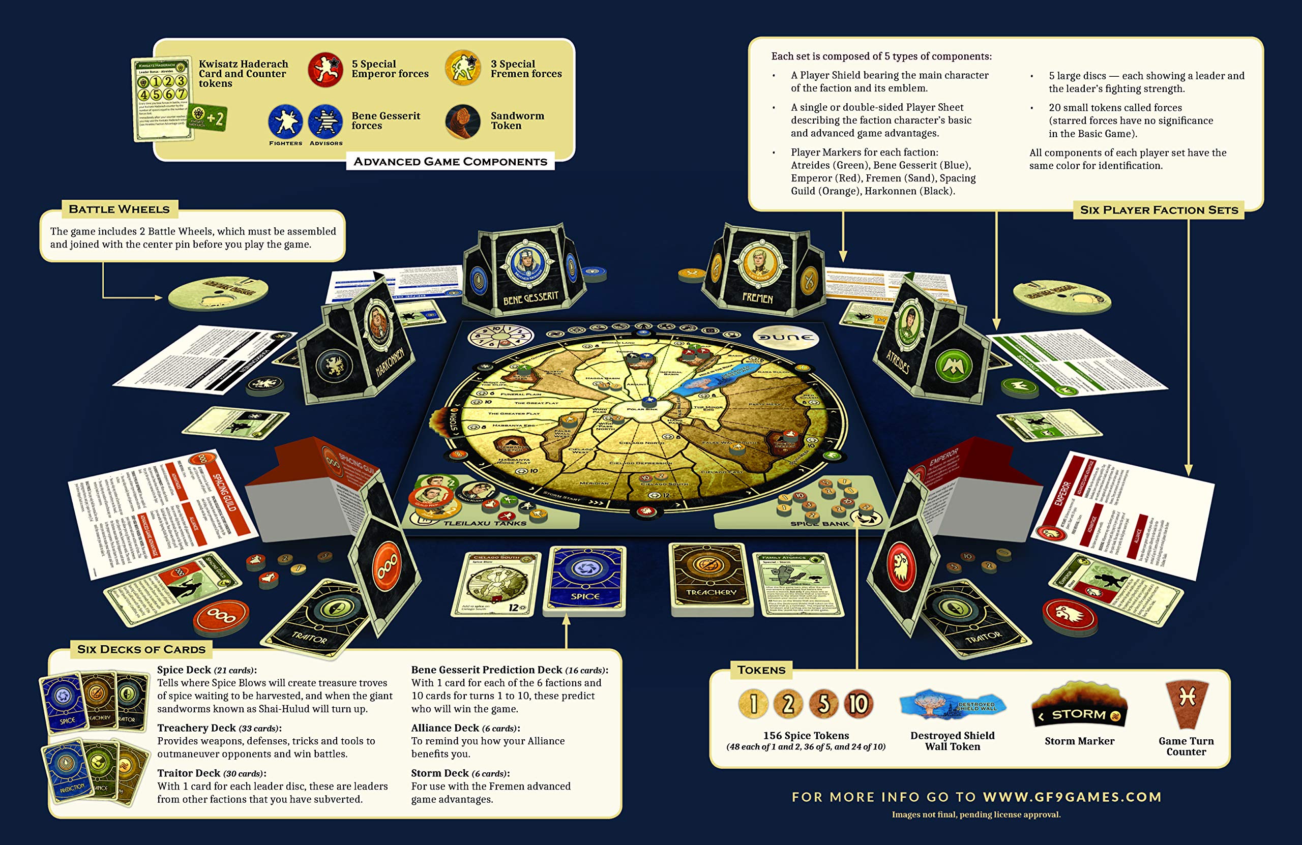 Gale Force Nine Dune Board Game