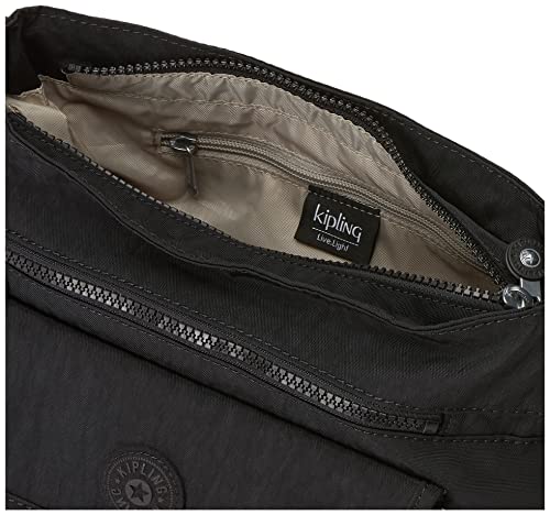 Kipling womens Syro Crossbody Bag, Black Tonal, One Size US
