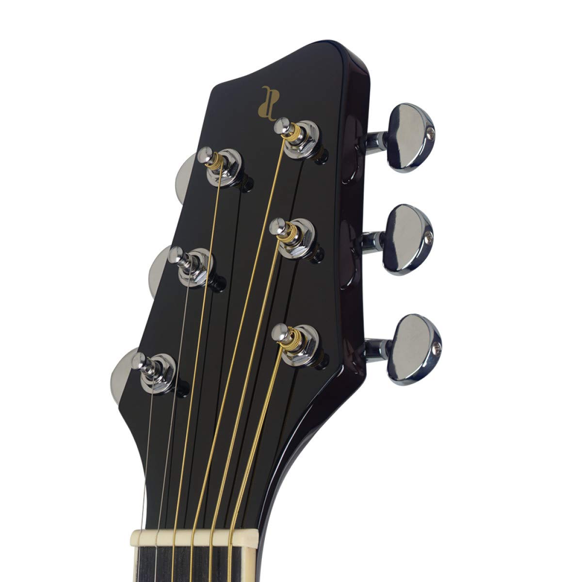 Stagg 6 String Acoustic-Electric Guitar, Left, Sunburst (SA35 DSCE-VS LH)