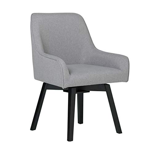 Studio Designs Home, Heather Gray Studio Designs 70147 Spire Swivel Task Chair, 25.5" W x 24" D x 35.5" H