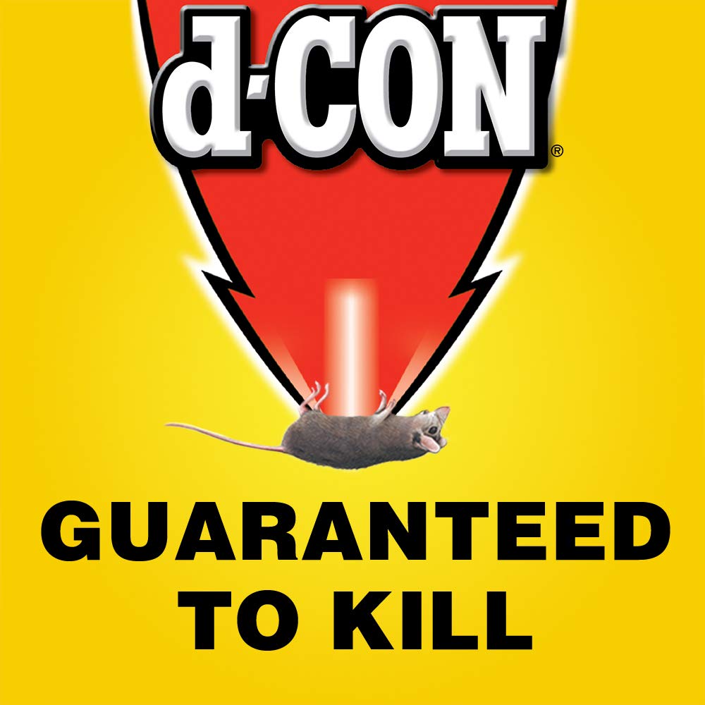 d-Con Disposable Corner Fit Mouse Bait Station, 0.5 Oz (Pack of 3)