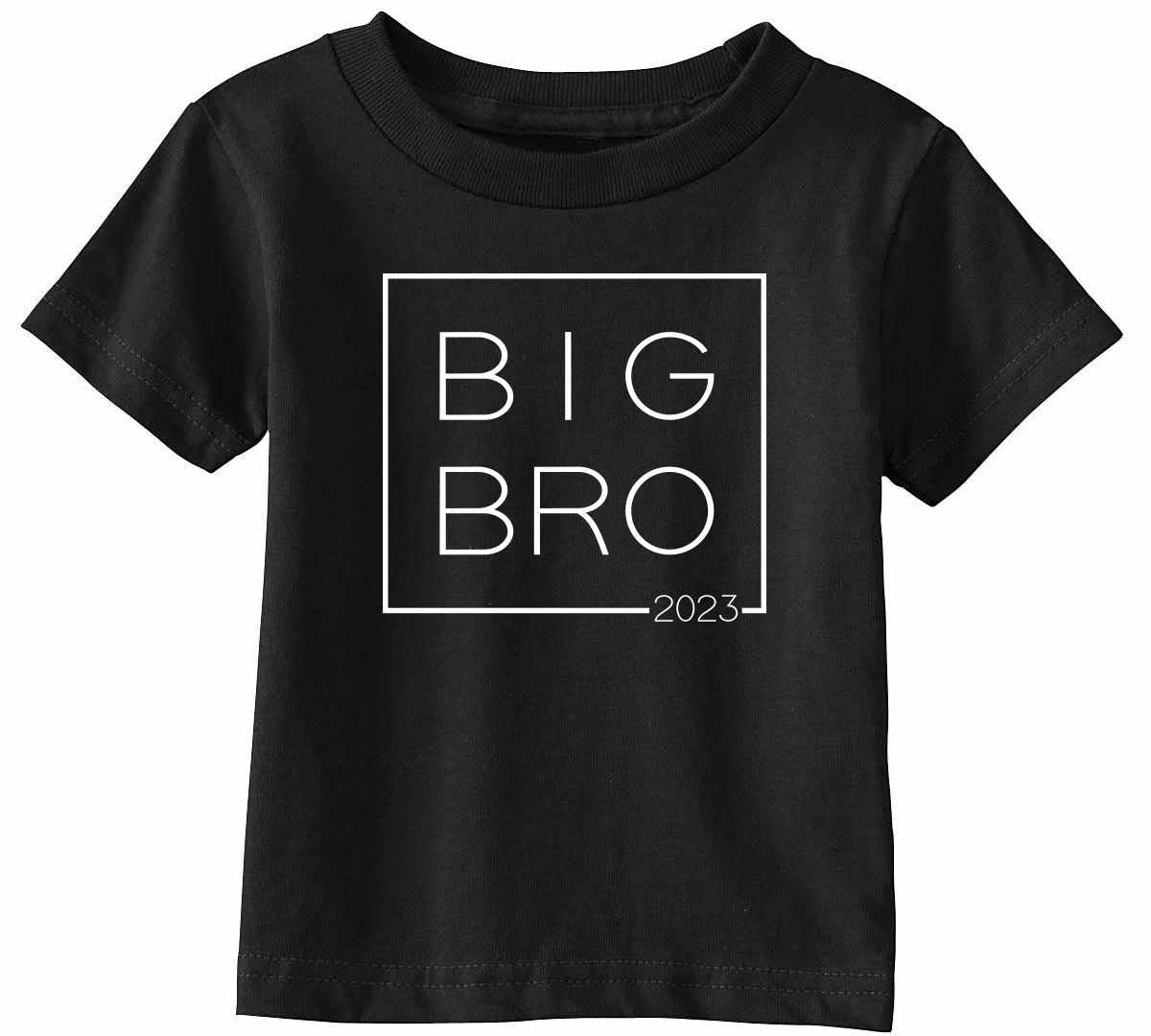 Big Bro 2023 - Big Brother Box - Infant & Toddler T-Shirt (#1288)~Black~Toddler 3T