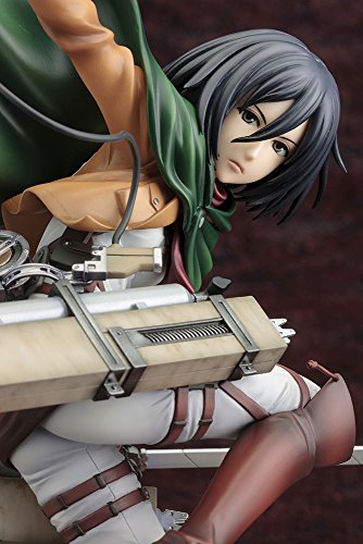 Kotobukiya Attack On Titan: Mikasa Ackerman (Renewal Package Variant) ArtFX J Statue, Multicolor