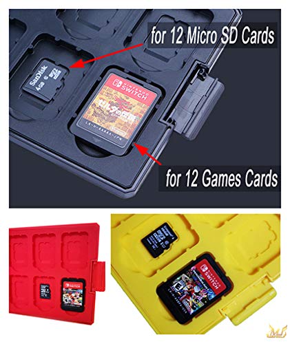 MUDEVIL Premium Game Card Case - Hello Kitty Strawberry - Portable Shockproof For Nintendo Switch Accessories