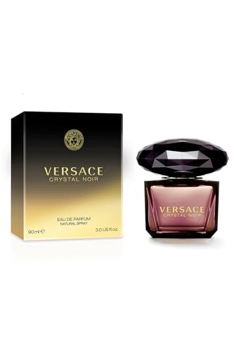 Versace Crystal Noir Eau De Toilette Spray For Women, 3 oz