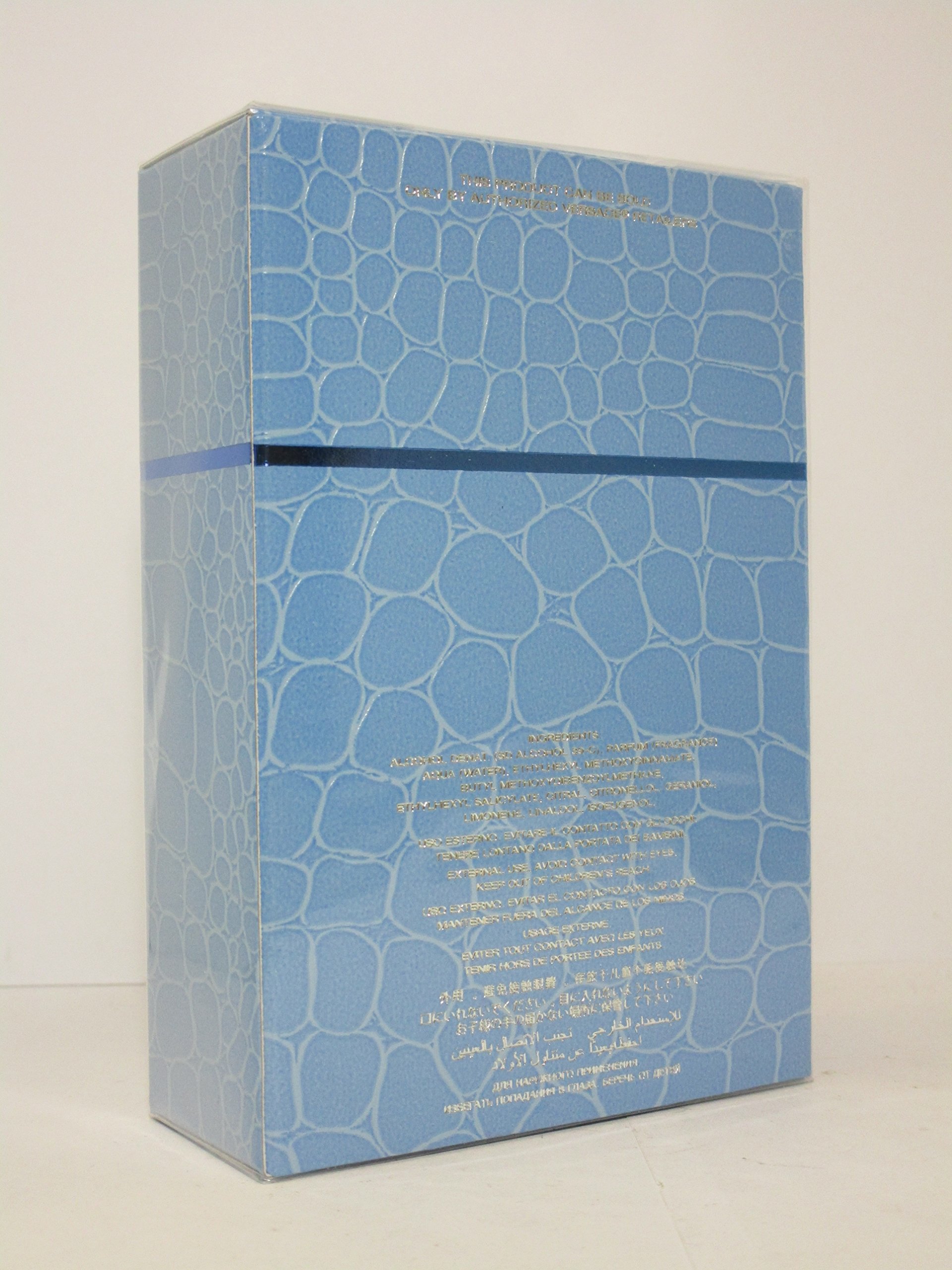 Versace Man By Versace Eau Fraiche Eau De Toilette Spray (Blue) 3.4 Oz Men