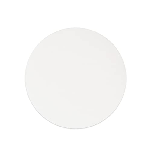 stonylab Quantitative Filter Paper, 100 Pack Slow Flow Rate Cellulose Filter Paper Circles with 10 Micron Particle Retention, 94 mm Diameter