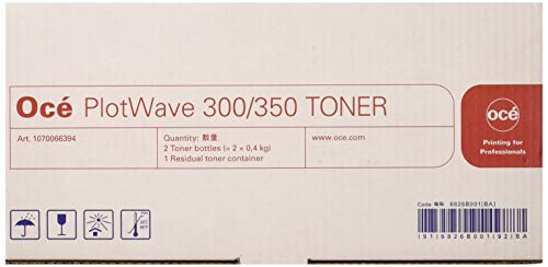 Oce Genuine OEM PlotWave 350 | Toner Kit (2 Pk) (1060127660)