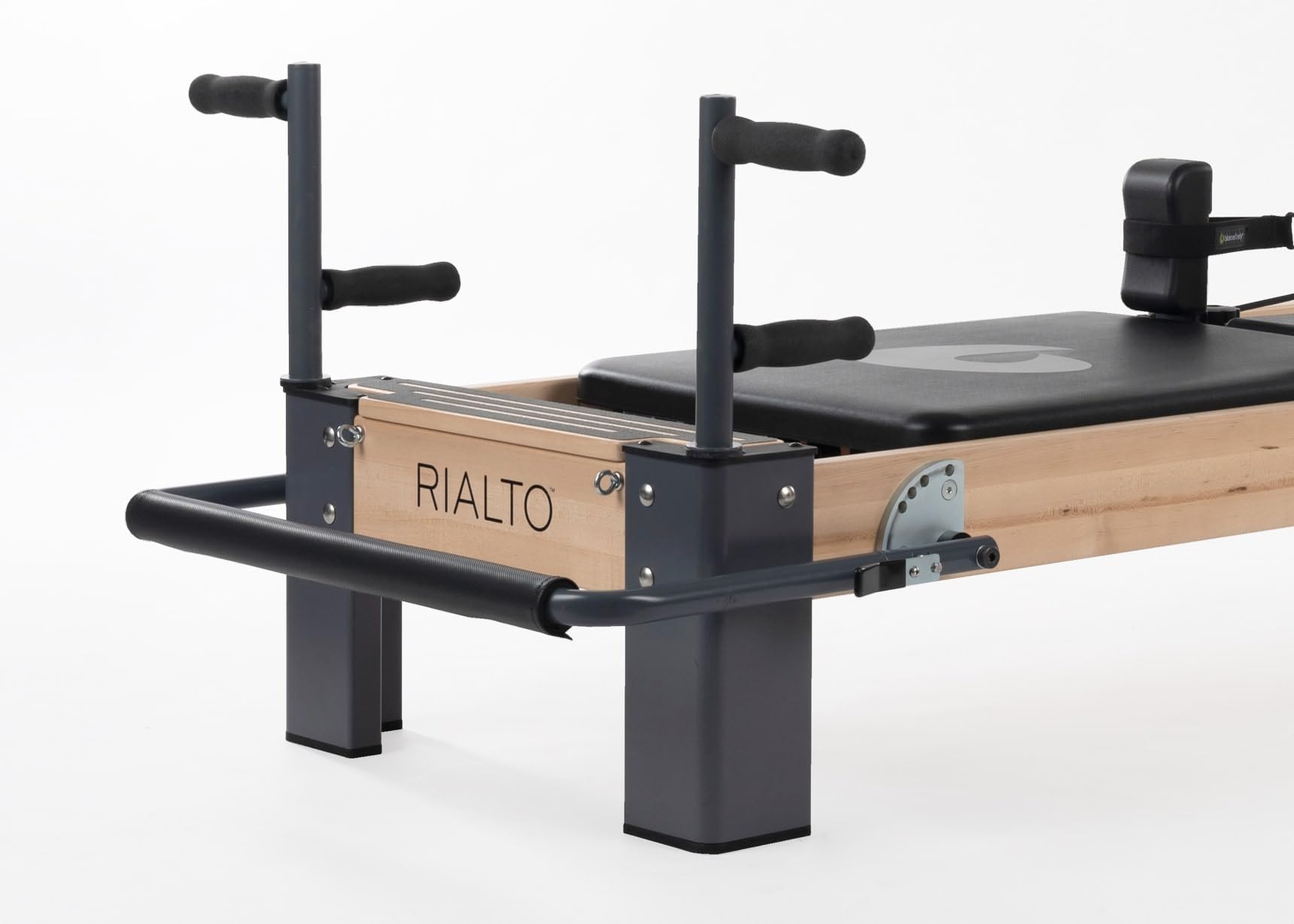 Balanced Body Rialto Plank Bars for Use with Rialto Pilates Reformer, Plank Stand, Pilates Workout Equipment for Home Gym or Studio Exercise Equipment