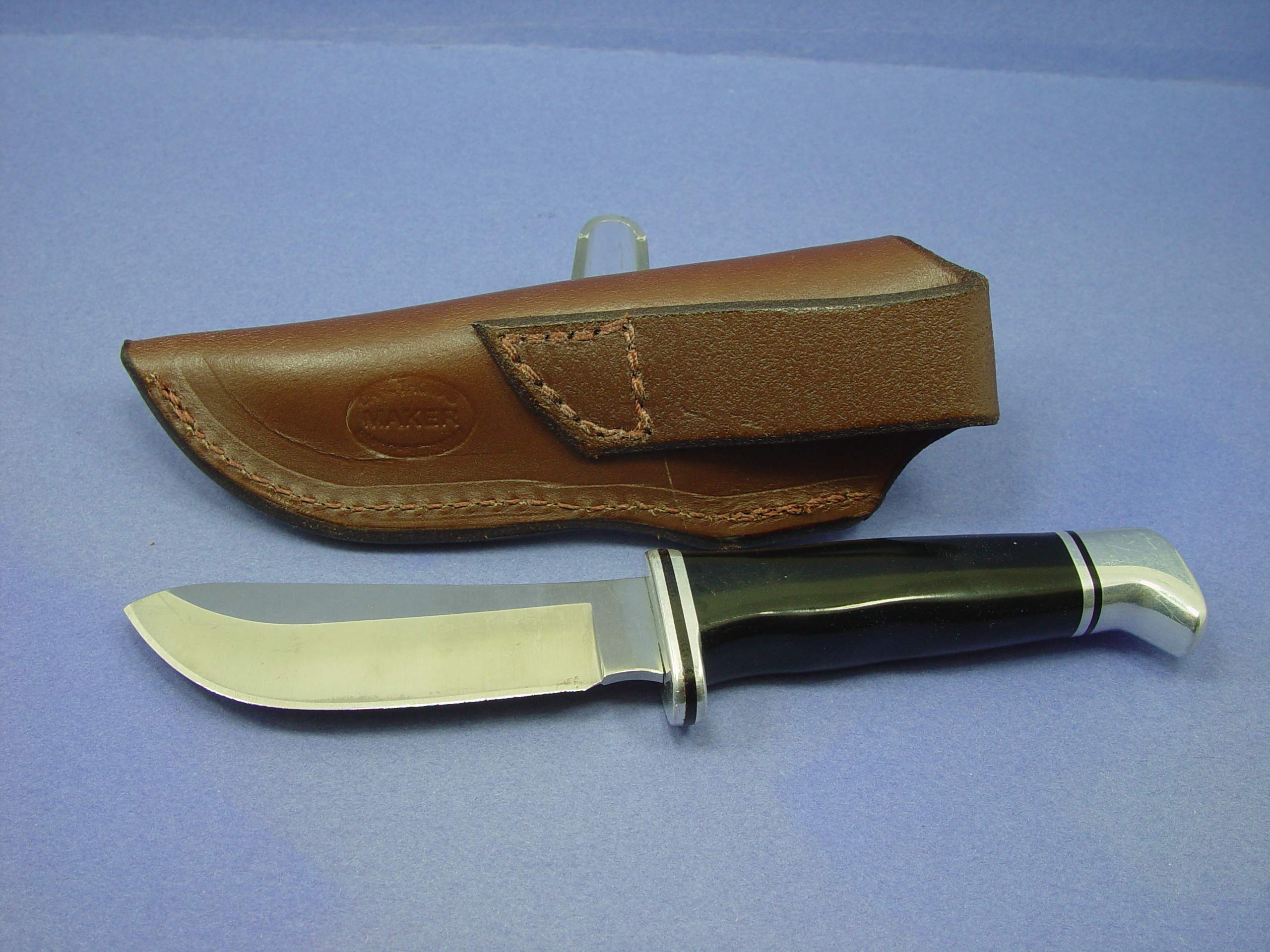 Custom Leather Knife Sheath That Fits a Buck 103 Knife. Knife NOT for Sale