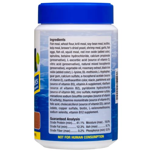 Ocean Nutrition Formula One Pellets 14-Ounces (400 Grams) Jar - Small Pellet Size
