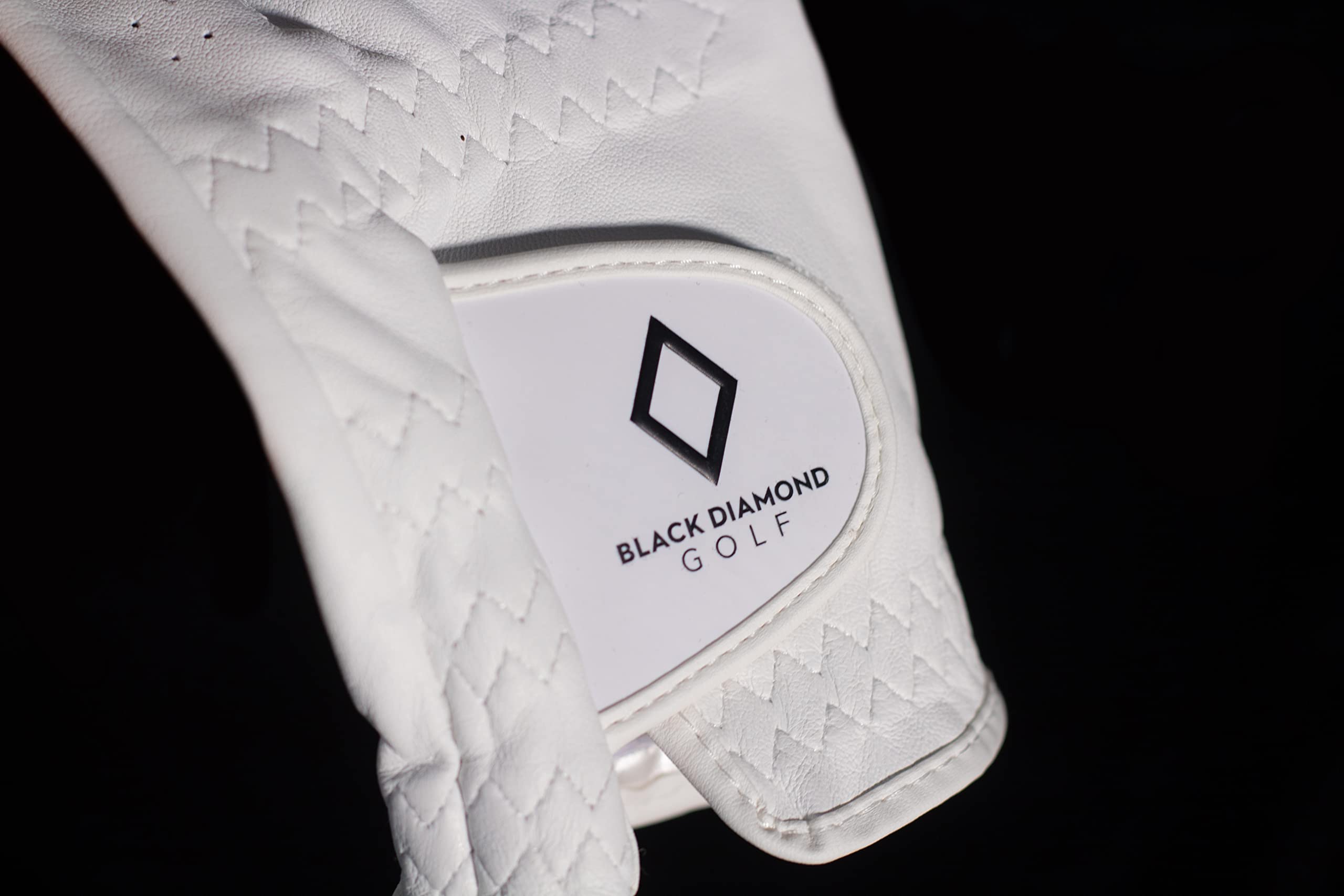BLACK DIAMOND GOLF - Men´S White CABRETTA Leather Left Glove (Medium)