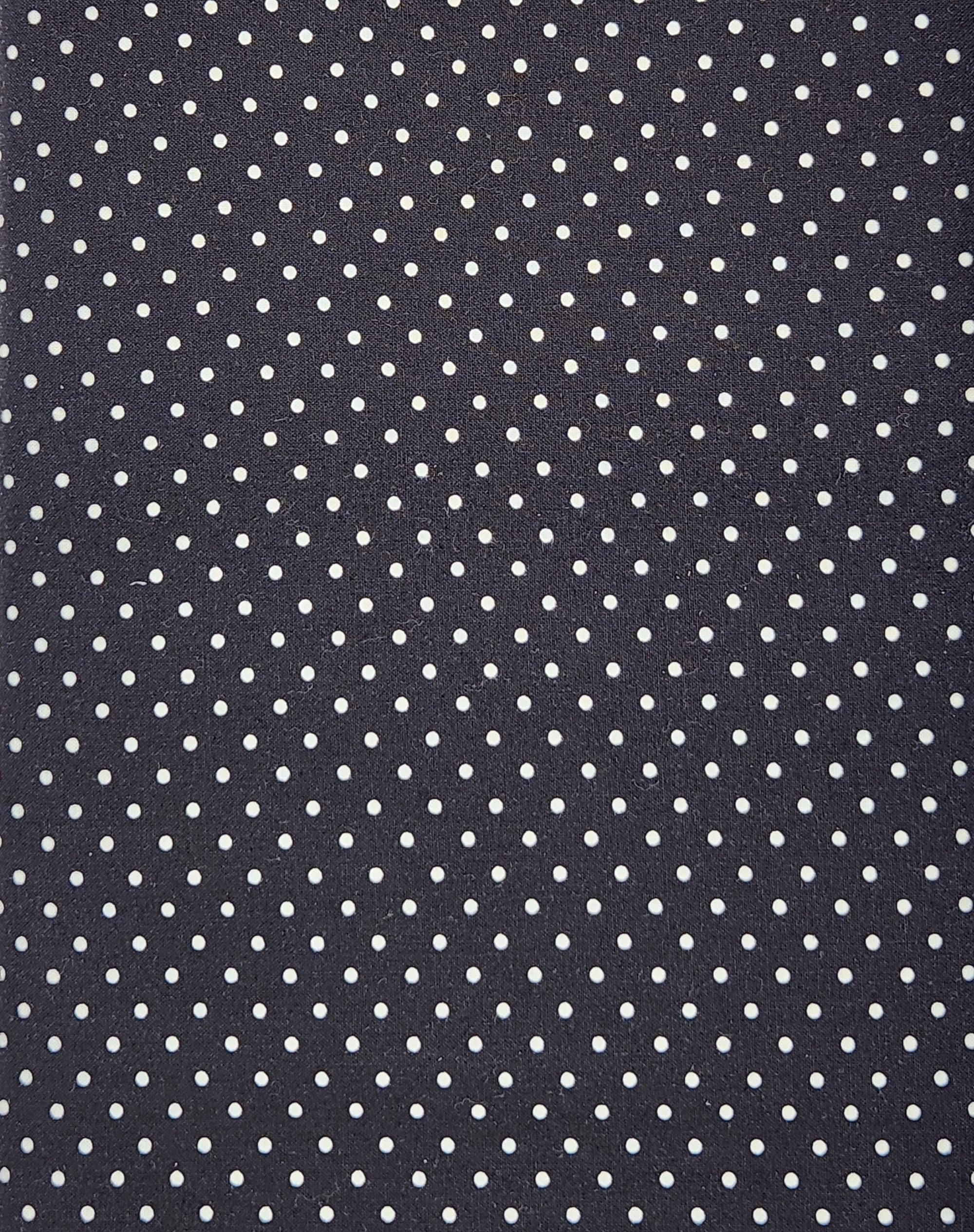 Black and White Dot CX5514-BLAC-D from Michael Miller Fabrics by The yard
