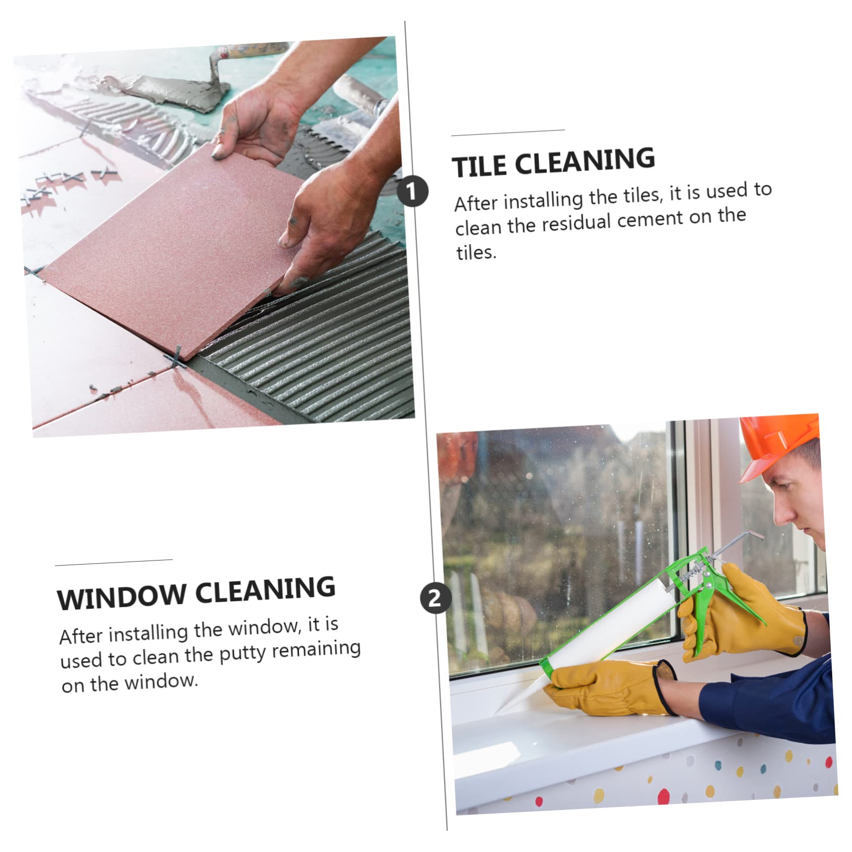 CHILDWEET Scraper Floor Glue Cleaner Painting Stripping Tools Tile Glue Cleaner Wallpaper Remover Tool