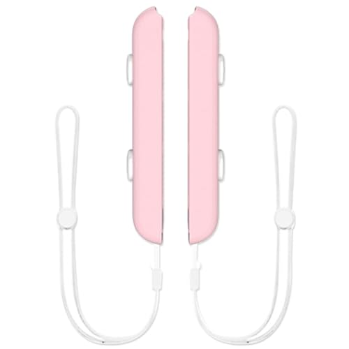 BelugaDesign Pastel Joy-Con Wrist Strap Pair | Controller Wrist Accessory Compatible with Nintendo Switch Standard OLED JoyCons (Pink)