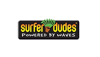 Surfer Dudes Legends & Surfer Pets Wave Powered Mini-Surfer, Pet and Surfboard Beach Toy - Teahupo'o Tiki and Toucan Tiki
