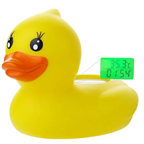 Baby Thermometer, The Infant Baby Bath Floating Safety BPA Free Temperature Thermometer (Duck) (1 Pack, Small)