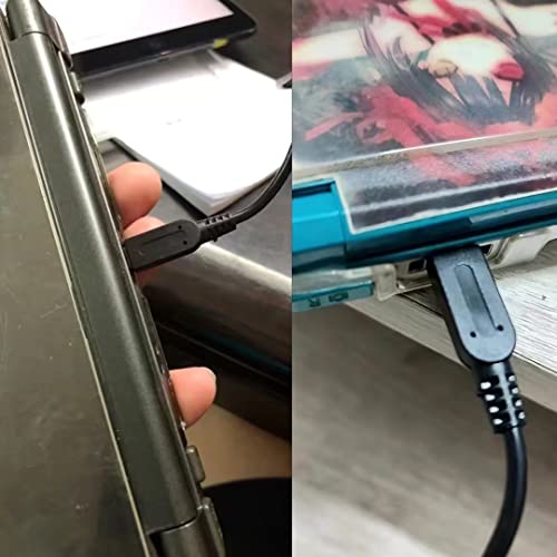 BLUE ELF USB Charging Plug Cable USB Power Charger Charging Cable Replacement for Nintendo 3DS DSi NDSI XL, US Ship