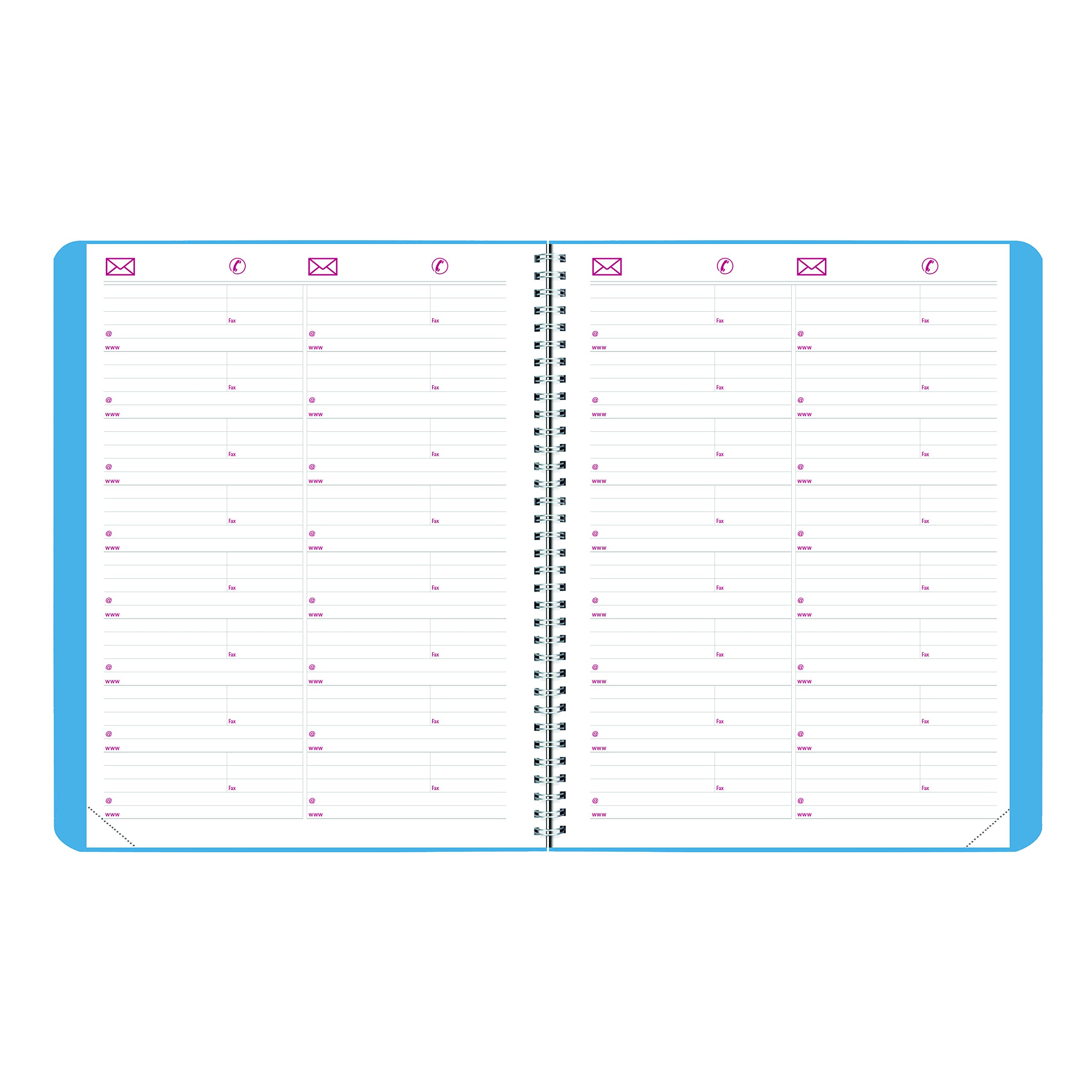 Brownline 2023 Essential Monthly Planner, 14 Months, December 2022 to January 2024, Twin-Wire Binding, 11" x 8.5", Mountain Blue (CB1262G.04-23)