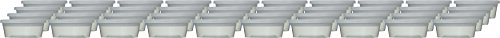 Newspring Clear Deli Food Containers with Lids, Storage, 8 oz, 40 Piece