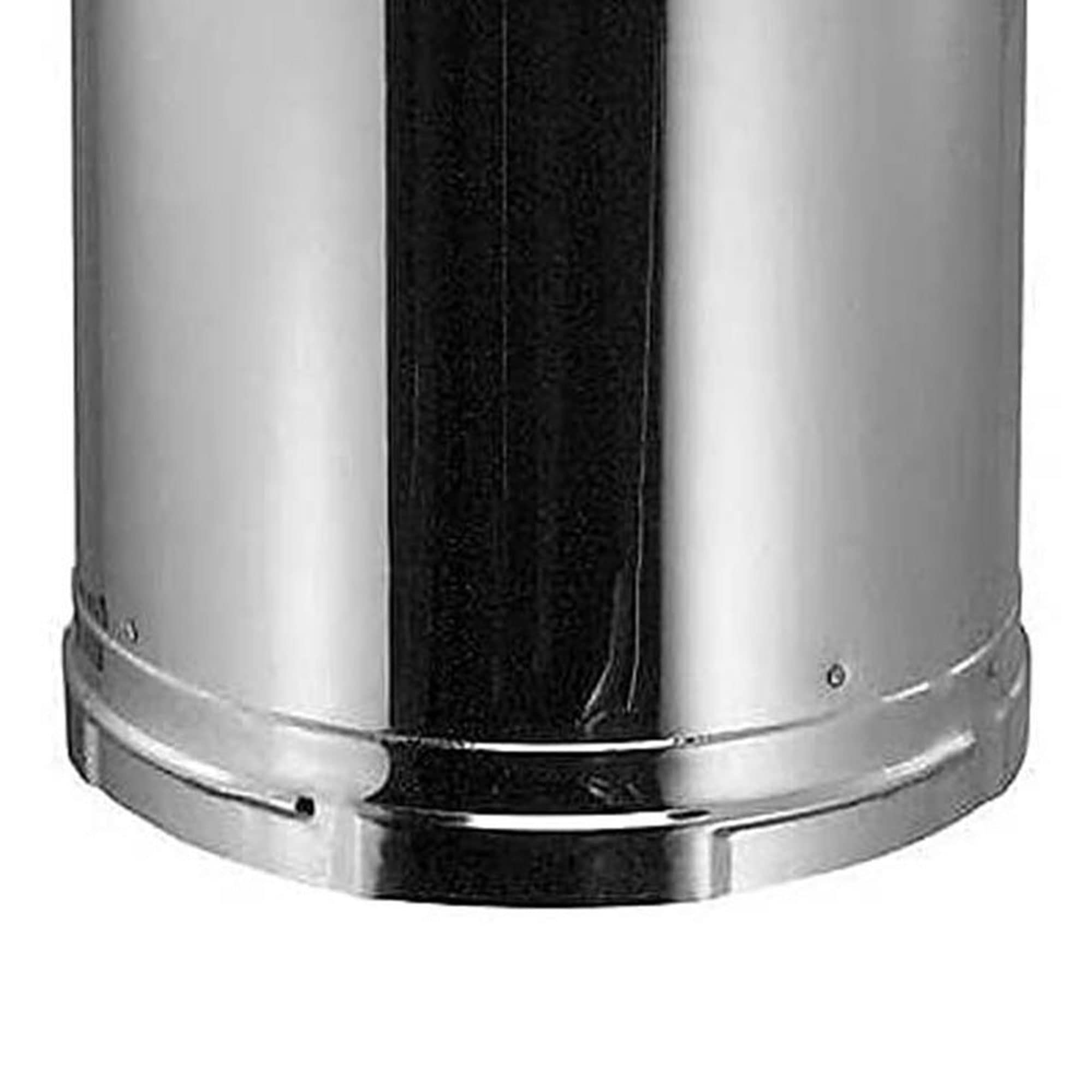 DuraVent 6DP 24 DuraPlus Triple Wall Chimney Pipe for Wood Stoves, Fireplaces, Furnaces, Boilers Stoves, Ranges, Water Heaters, 6 Diameter by 24