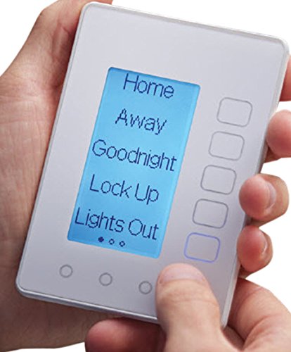 Nexia Z-Wave One Touch Control, NX1000, Entirely Customizable White