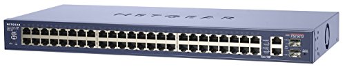 ProSafe 48-Port 10/100 Smart Switch with 2 Gigabit Ports