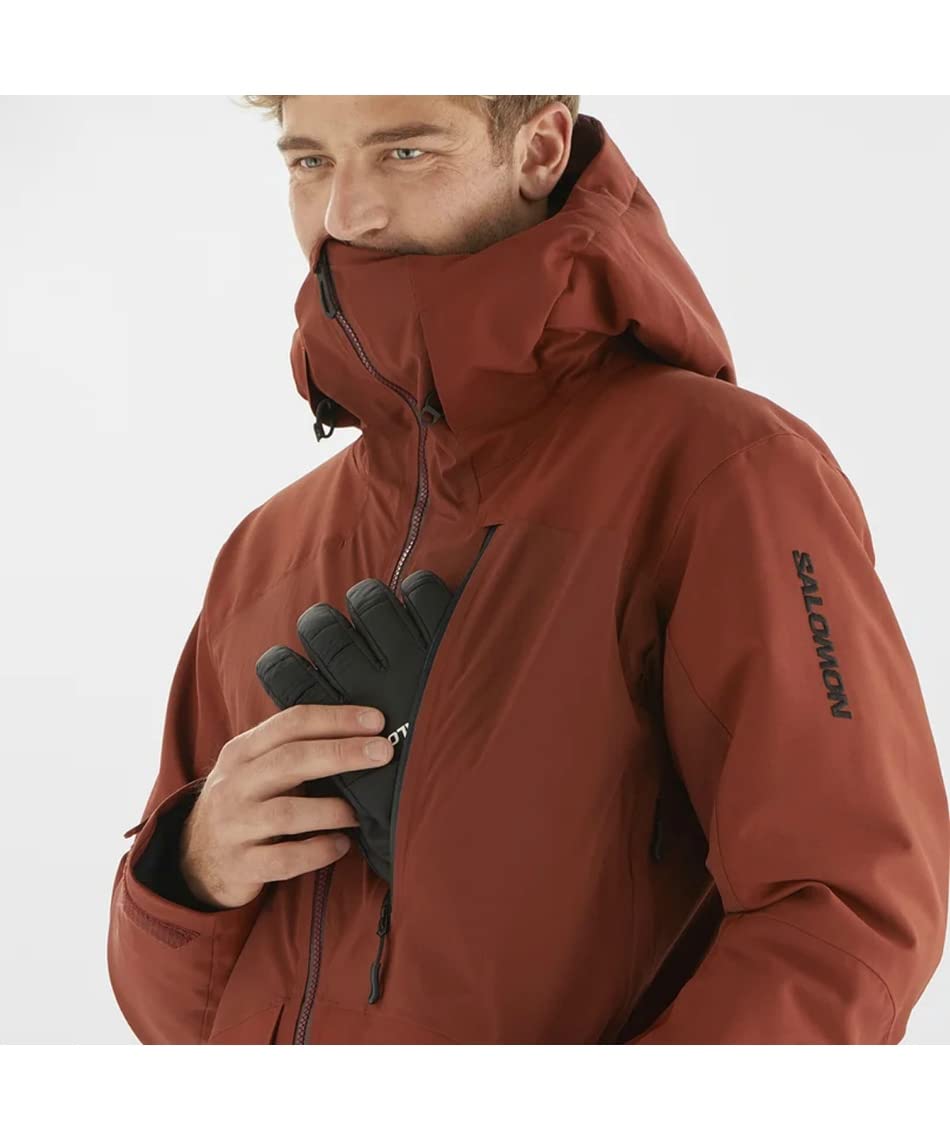 Salomon Men's Standard Untracked Jacket, Roasted Cashew, XX-Large