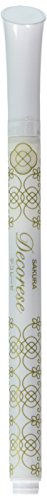 SAKURA Ballpoint Pen for Decoration, Decorese Pastel, White (DB206#950)