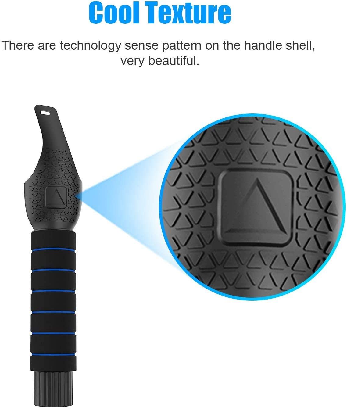 Left Handle and Right Handle Handle Ropes and Handle Lids Compatible for Oculus Quest 1/Quest 2/Rift S Touch Controller