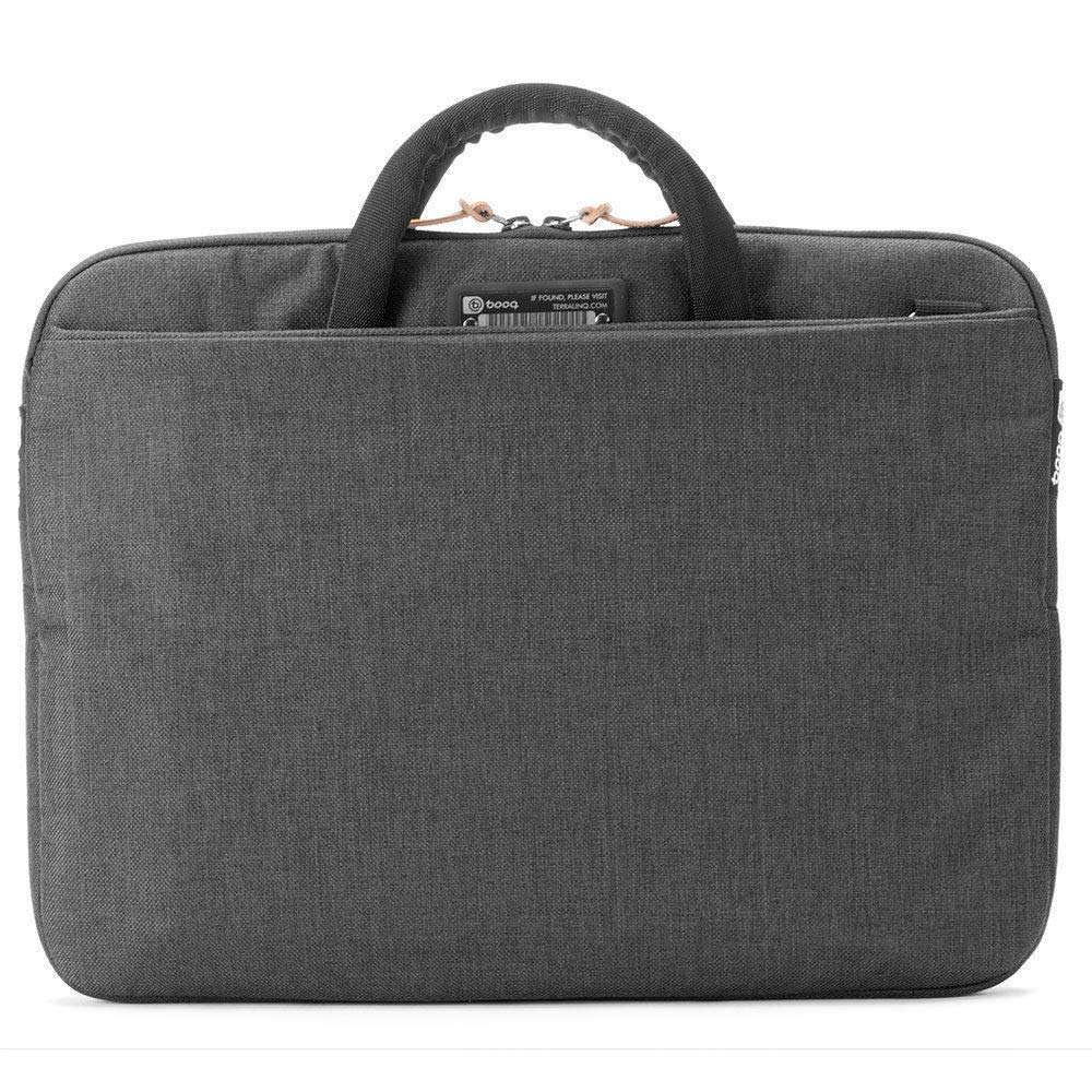 Booq Superslim 13 Laptop Case | Black/Tan