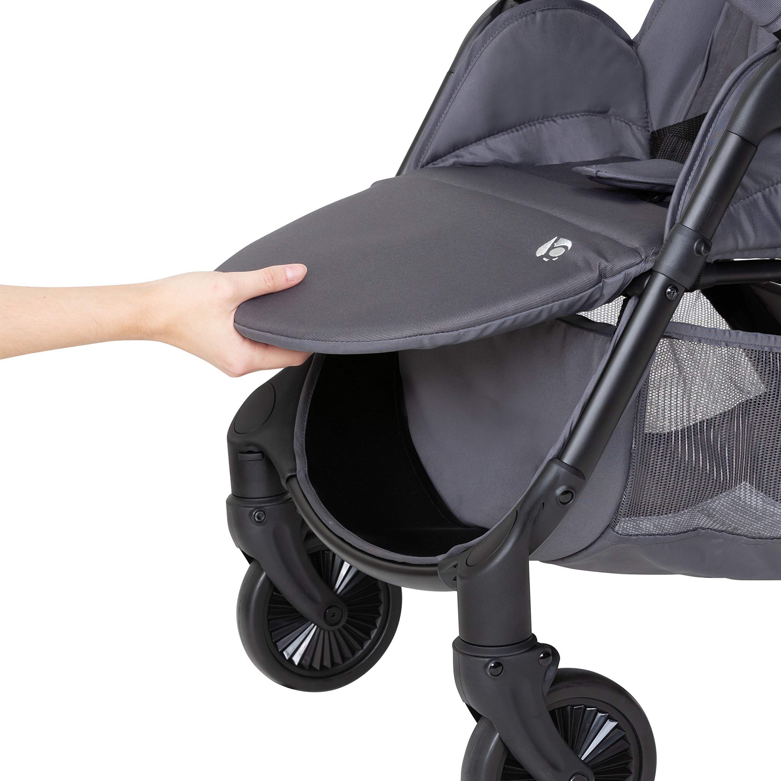 Baby Trend Gravity Fold Stroller, Smoke Grey