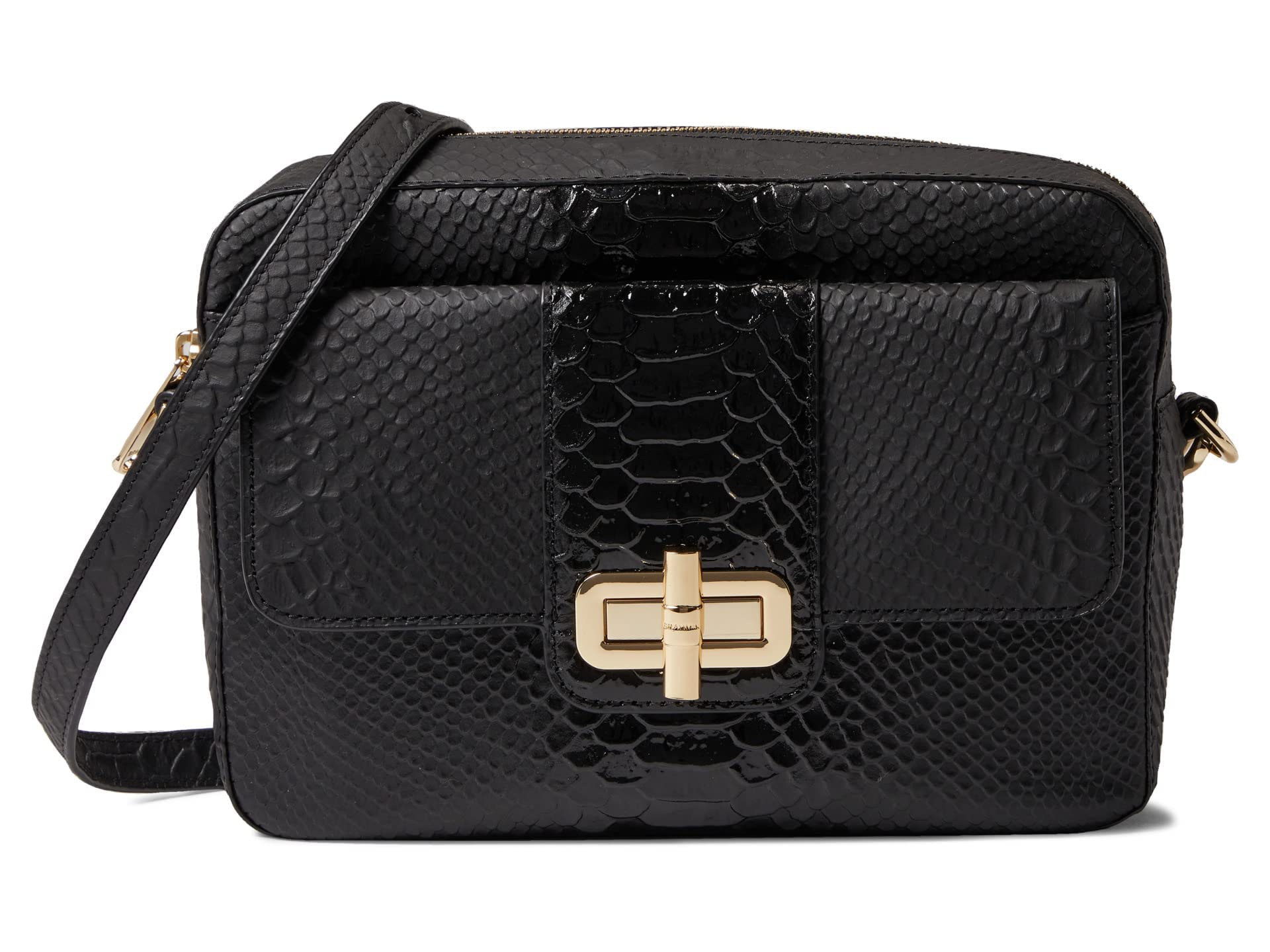 BRAHMIN Harkness Shea Crossbody Black One Size
