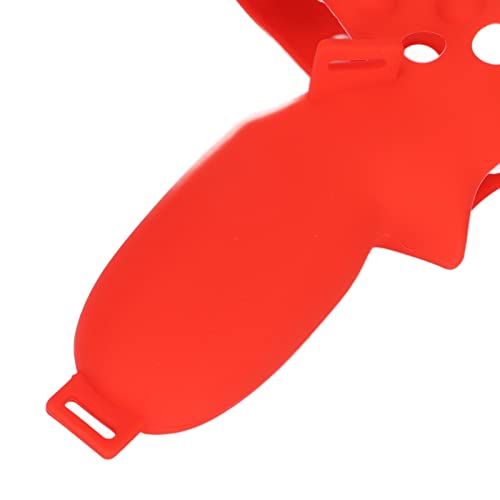 VR Joystick, Controller Grip Cover Antislip Silicone Adjustable Comfortable Washable Sweatproof for Quest 2(red)