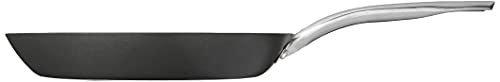 T-fal C51705 ProGrade Titanium Nonstick Thermo-Spot Dishwasher Safe PFOA Free with Induction Base Fry Pan Cookware, 10-Inch, Black -