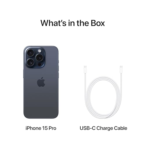 Boost Infinite iPhone 15 Pro (128 GB) — Blue Titanium [Locked]. Requires unlimited plan starting at $60/mo.