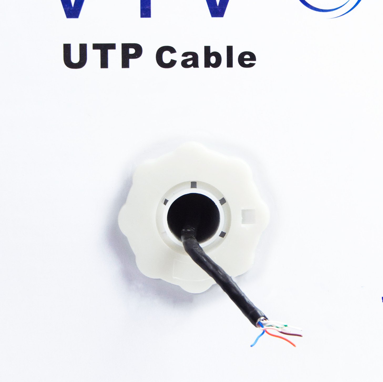 VIVO Black 500ft Bulk Cat5e, CCA Ethernet Cable, UTP Pull Box, Cat-5e Wire, Waterproof, Outdoor, Direct Burial CABLE-V011