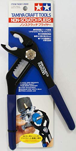 Tamiya TAM74061 74061 Non-Scratch Pliers, Brown