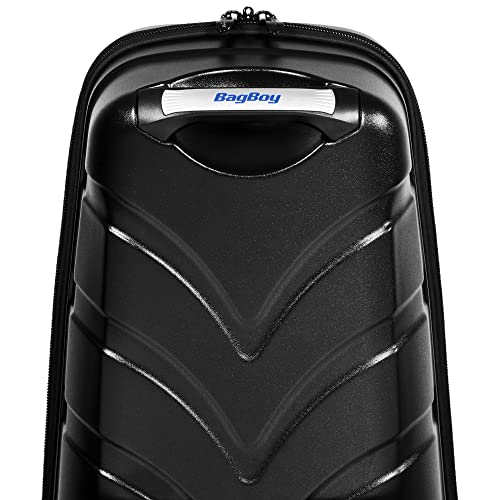 Bag Boy Golf T-10 Hard Top Travel Cover (Black/Royal/Charcoal, )