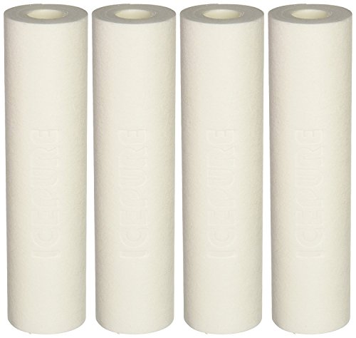 CFS – 4 Pack Sediment Water Filter Cartridges Compatible with P5-D, P5A, AP110, AP110-NP, GE FXUSC, WHKF-GD05, WFPFC5002 Models – Removes Bad Taste and Odor – Whole House Replacement Filter Cartridge