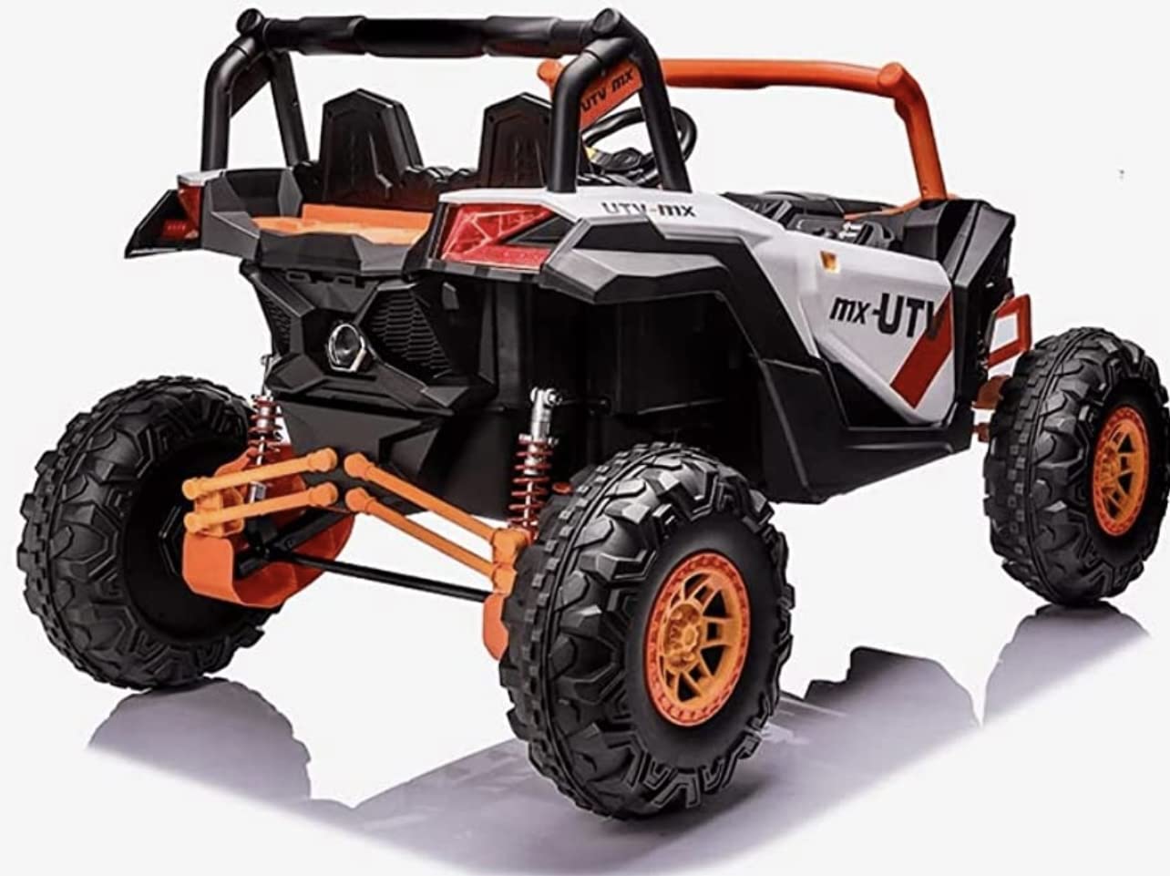 Next Generation 4X4 Upgraded Kids Ride ON CAR Power Wheel Quad Buggy UTV MX Side by Side RZR ATV 24V XL Rubber Tiers